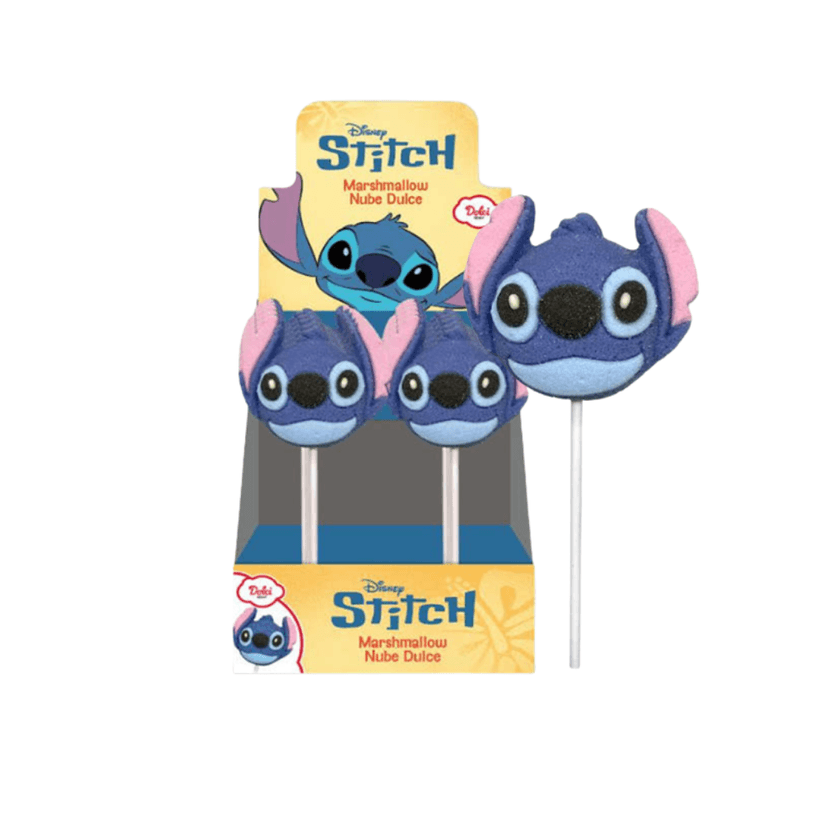 Disney's Stitch Marshmallow Lollipop - 18 x 30g Lollipops | Wholesale ...